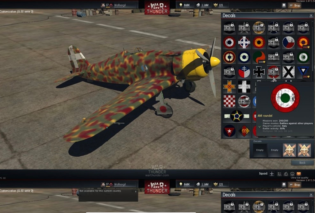 Italian Air Force modern roundel - Skins - War Thunder — official forum