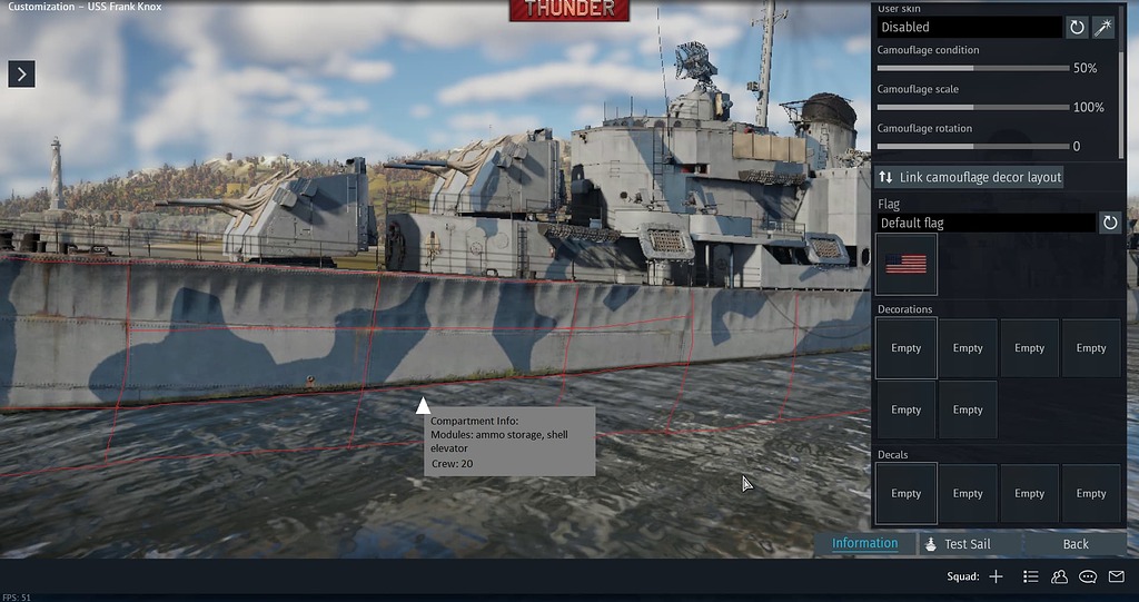 Compartment Display Mode for Vessels - Interface - War Thunder ...