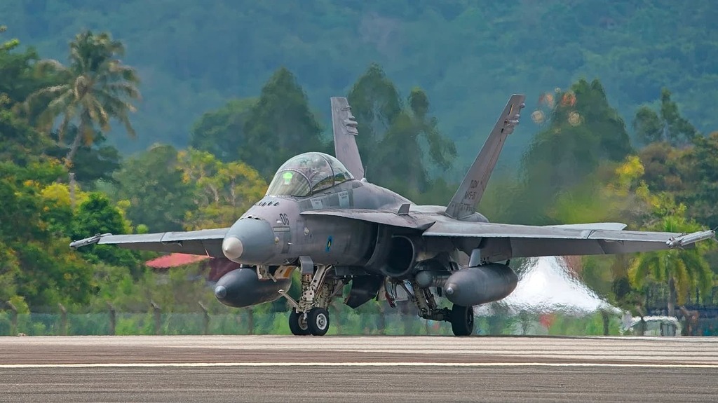 Boeing F/A-18D (25X) Hornet - RMAF Butterworth's Black Tebuan ...