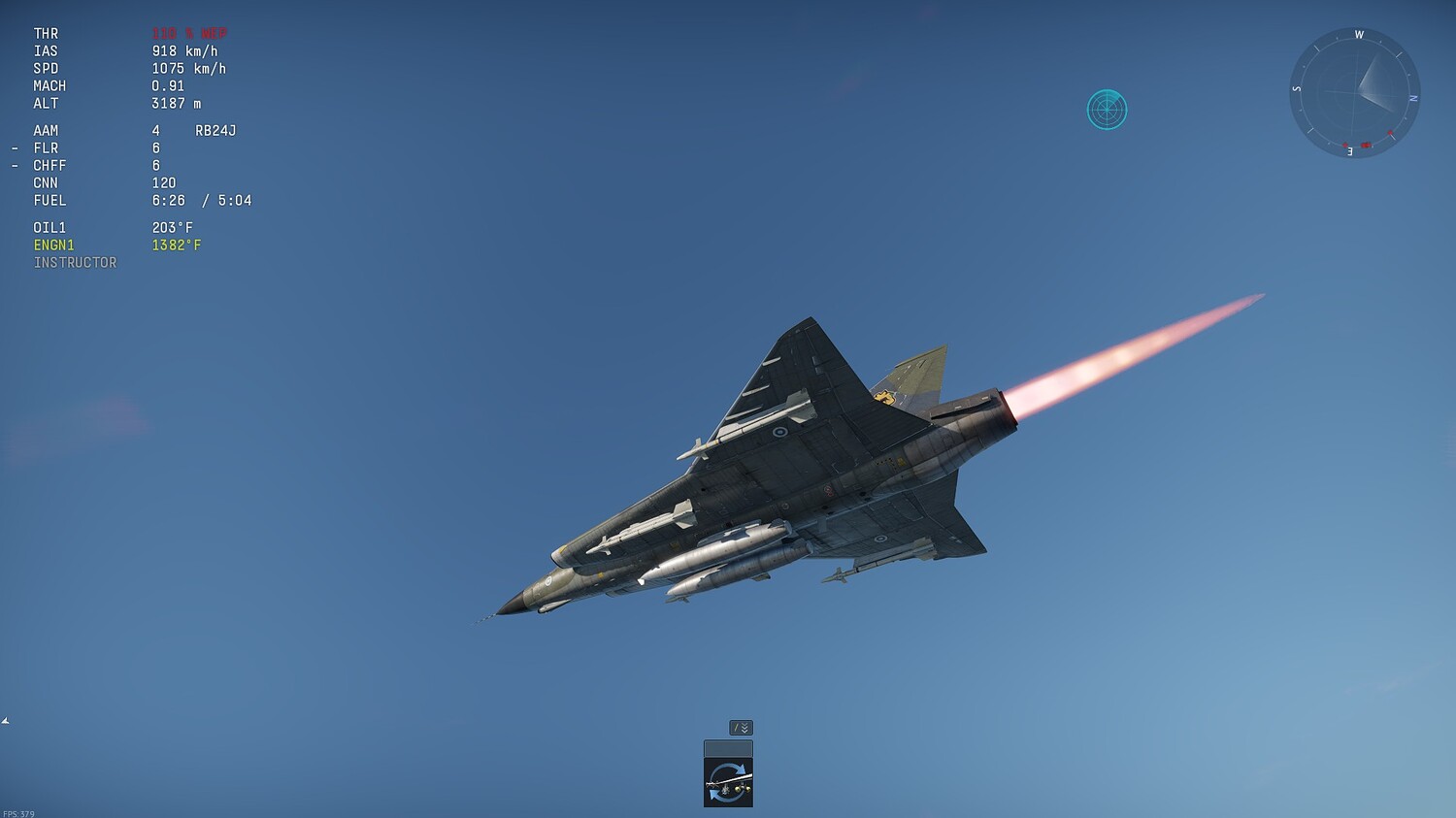 J35XS 4 Fuel tank location, can the Draken mount Fuel tanks on the ...