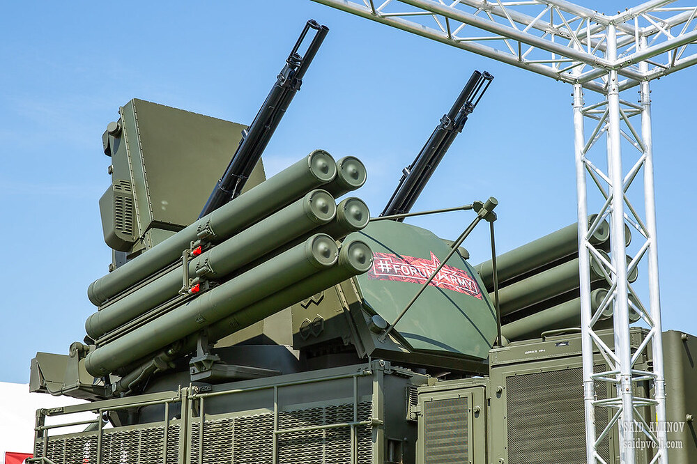 Pantsir-SM 8x8 Ultimate Short Range Air Defense Missile System and ...