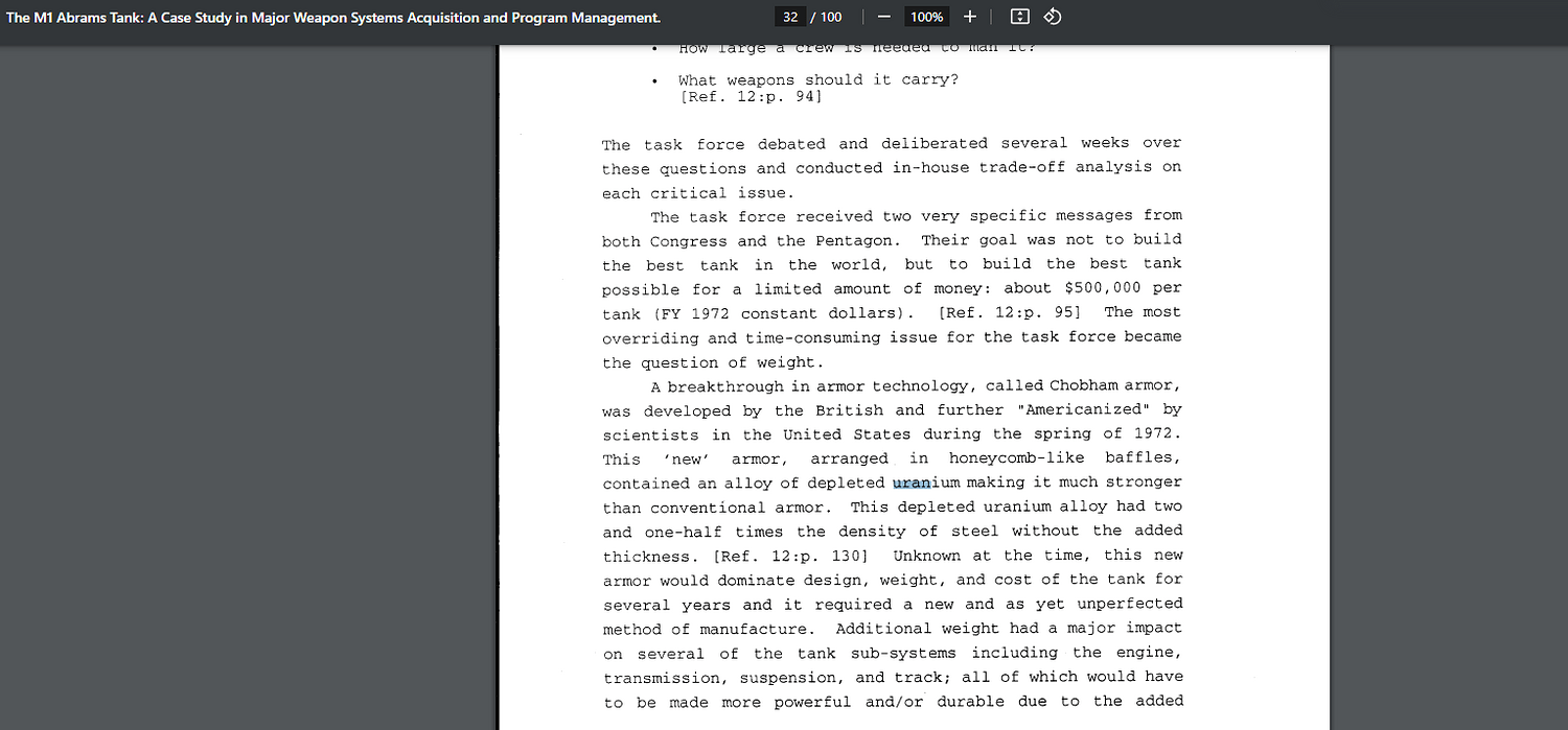 Hull Armor of the M1 Abrams - Official News, Development Blogs and ...