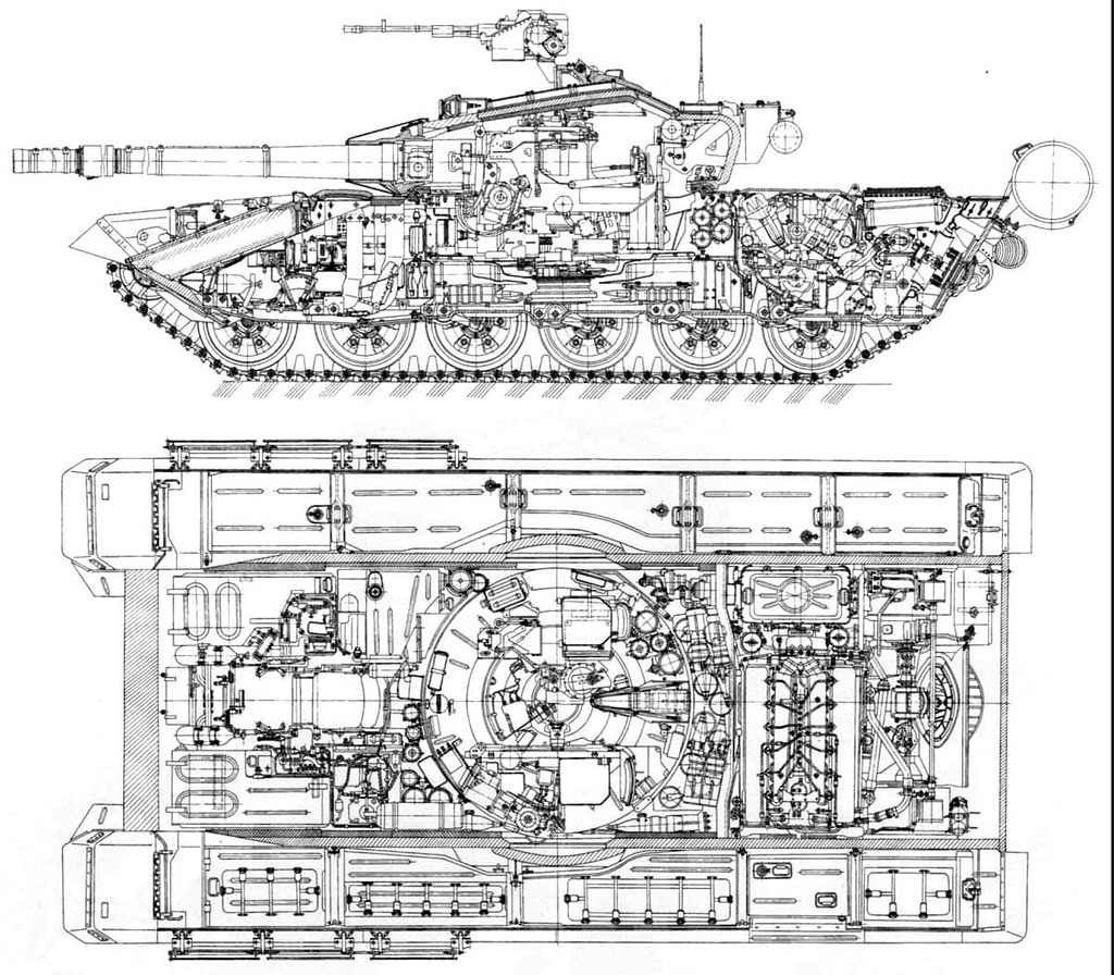 Discussion on the position of T-90 series tank autoloader/magazine ...