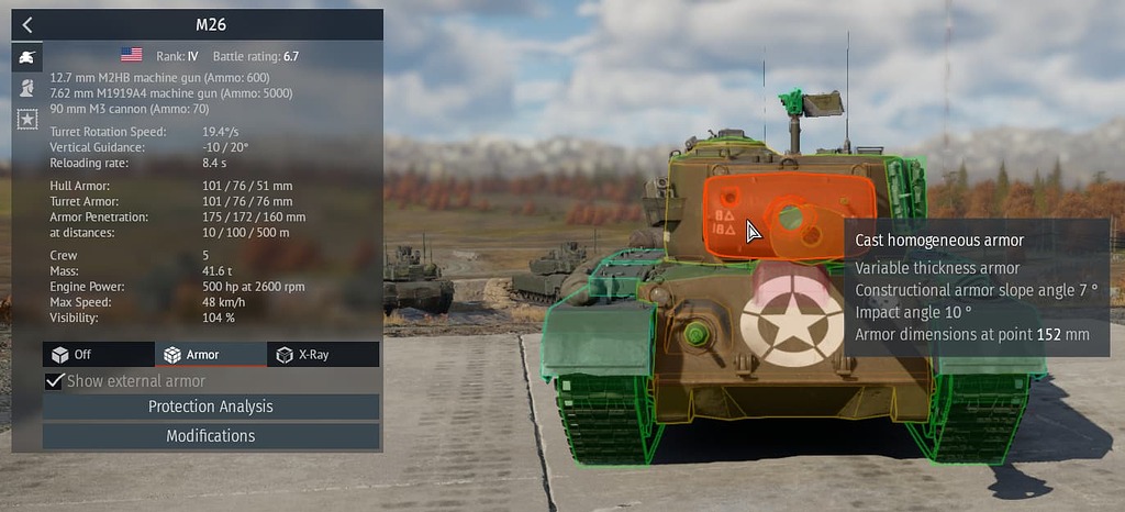 M26 armor questions - Machinery of War Discussion - War Thunder ...