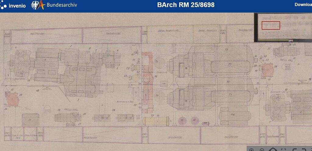 Blueprint of French Destoryer Le Hardi has been found in Bundesarchiv ...