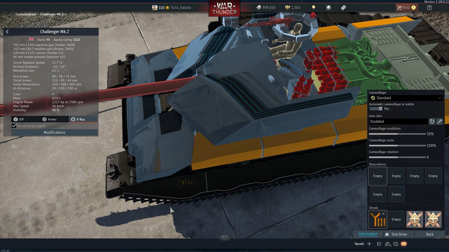 Challenger MBT's Technical Data and Discussion - Ground Vehicle - War ...