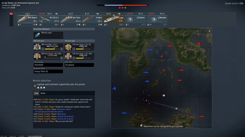 Coastal map-modes NEED to leave Bluewater Top Tier's matchmaking - Navy ...