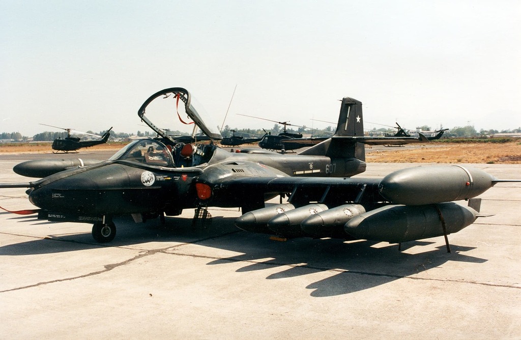 A-37B Dragonfly - One of the best-armed Dragonfly for ground attack and ...