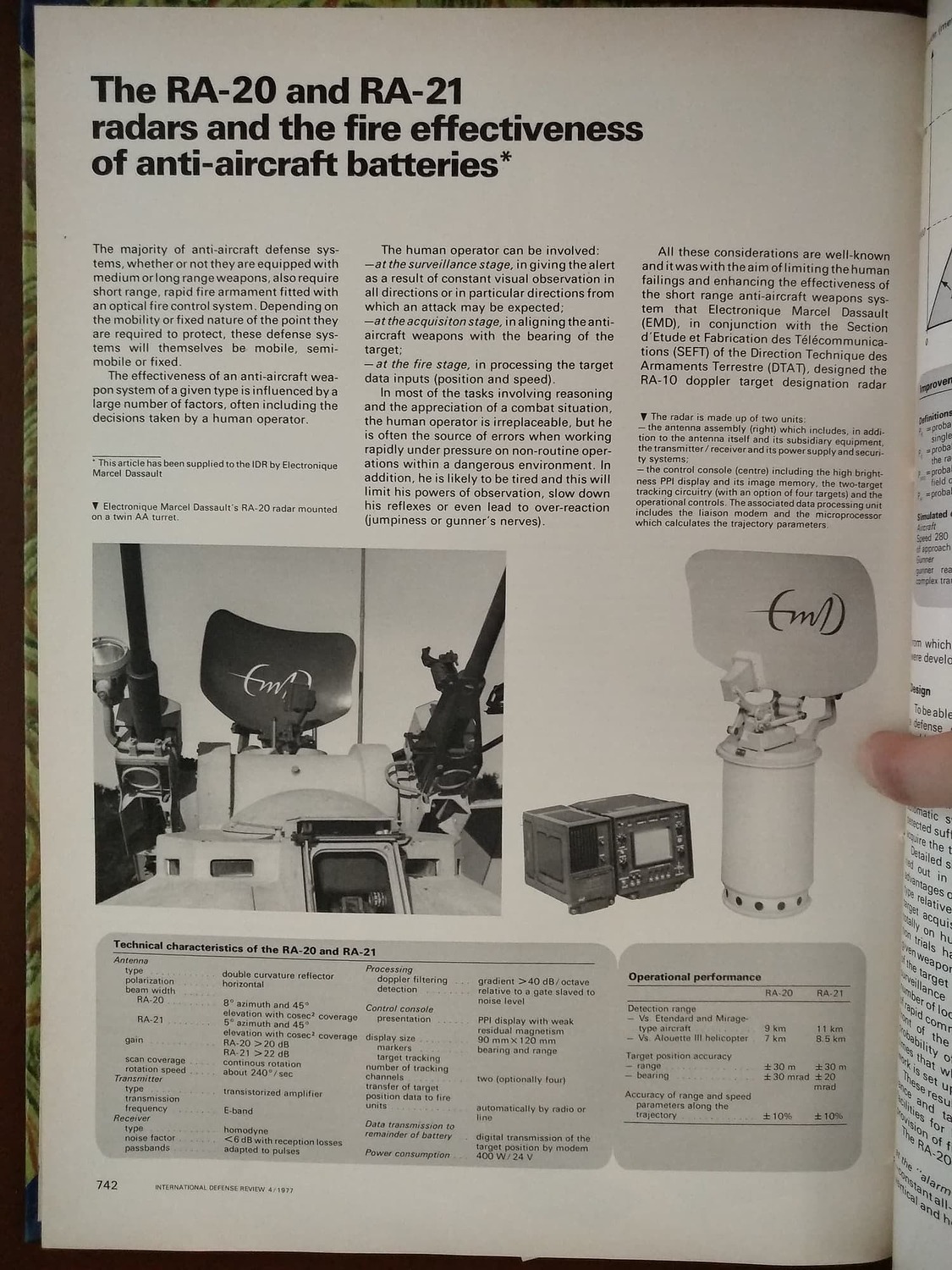 Vickers Valkyr H.20 - Mobile, Radar-Guided, Twin-20mm SPAA - Ground ...