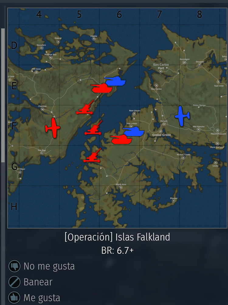 War Thunder Should Rename the “Falkland Islands” Map to “Islas Malvinas ...