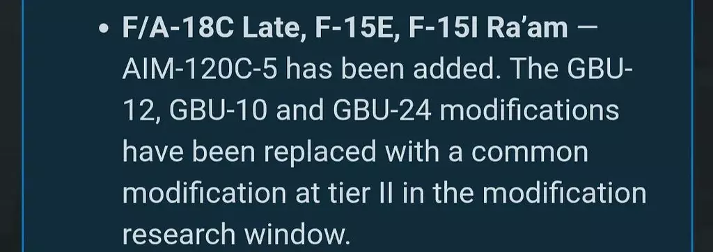 The MICA EM should have its range fixed due to the addition of AIM-120C ...