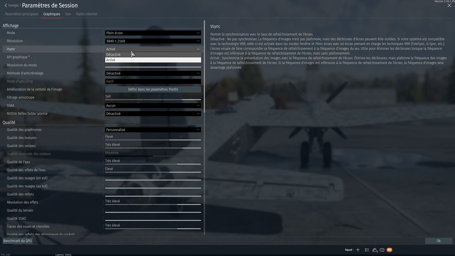 Adaptive Vsync not showing? - Hardware, Driver Problems & Advice - War Thunder — official forum
