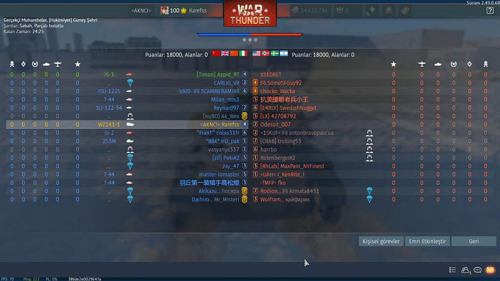 What happened to servers? - Realistic Battle - War Thunder — official forum