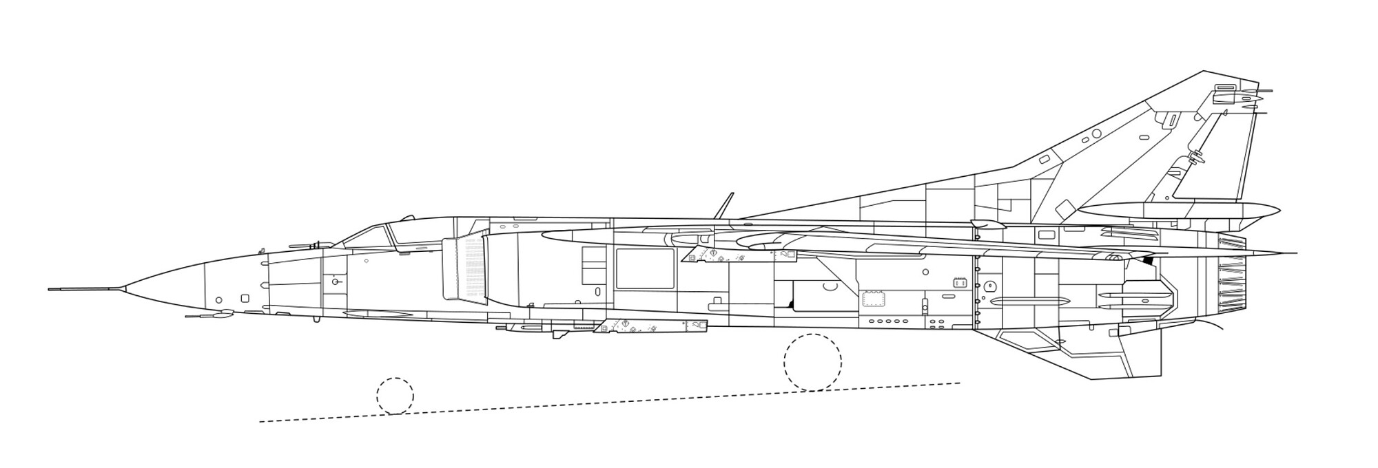 Mikoyan-Gurevich MiG-23MS Flogger-E – The Monkey Model - Aircraft - War ...