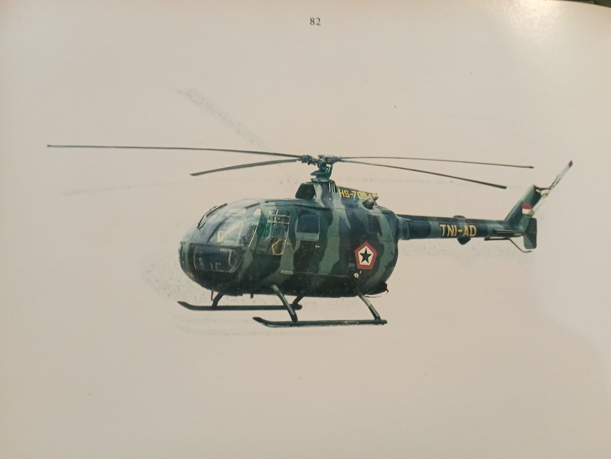 NBO 105 CB - The Workhorse of the Indonesian Military - Heli - War ...