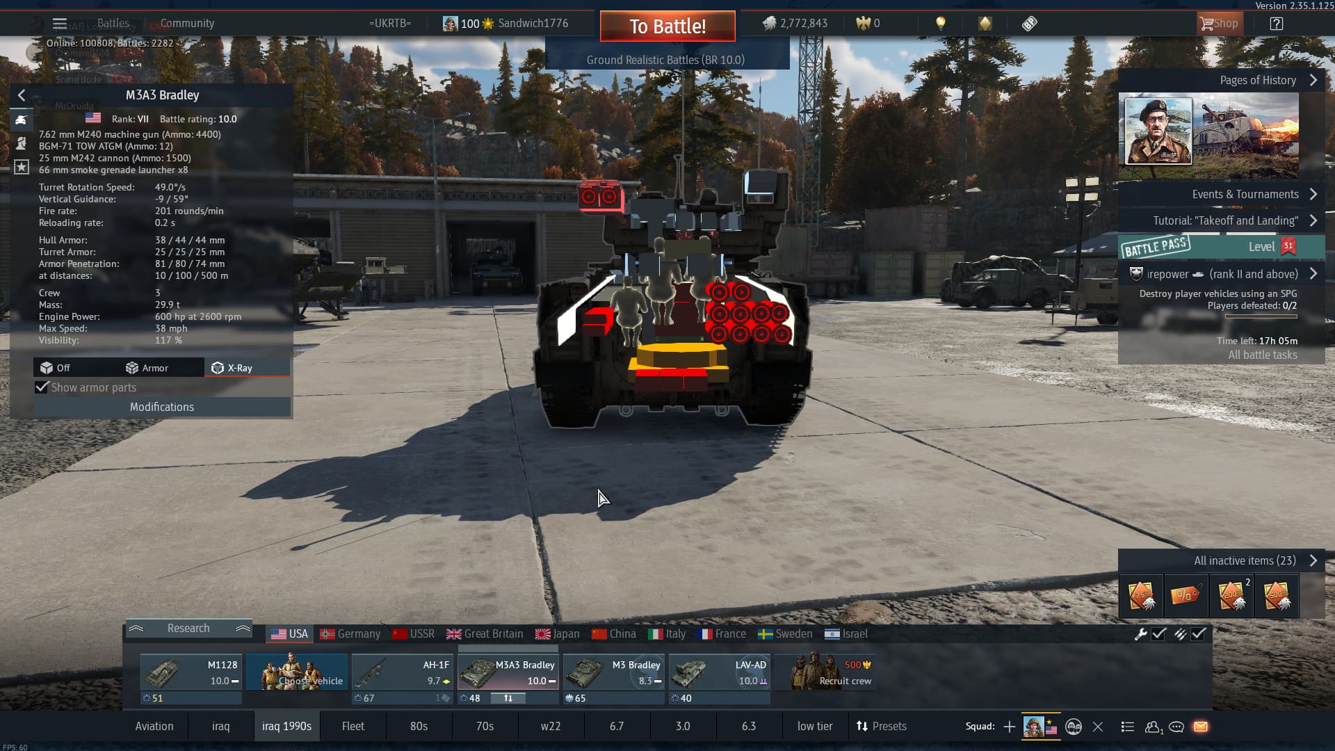 Bradley spall shield not modeled - Ground Vehicle - War Thunder ...