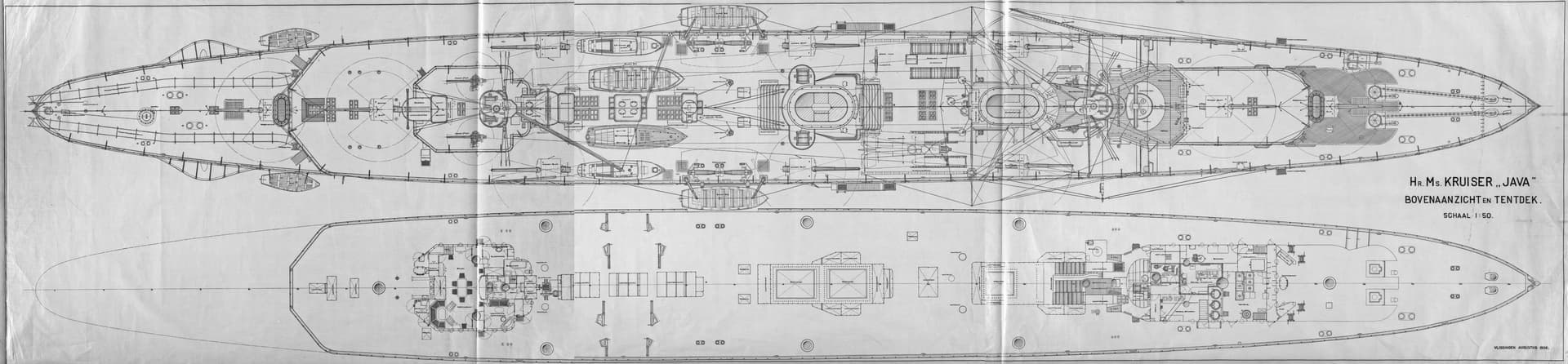 Java-class light cruiser, HNLMS Java (1921). A new chapter for the ...