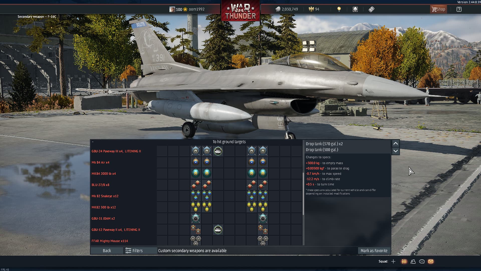 Major Update “Hornet's Sting” — DEV Server Changelog (10.03.2025) - Dev ...