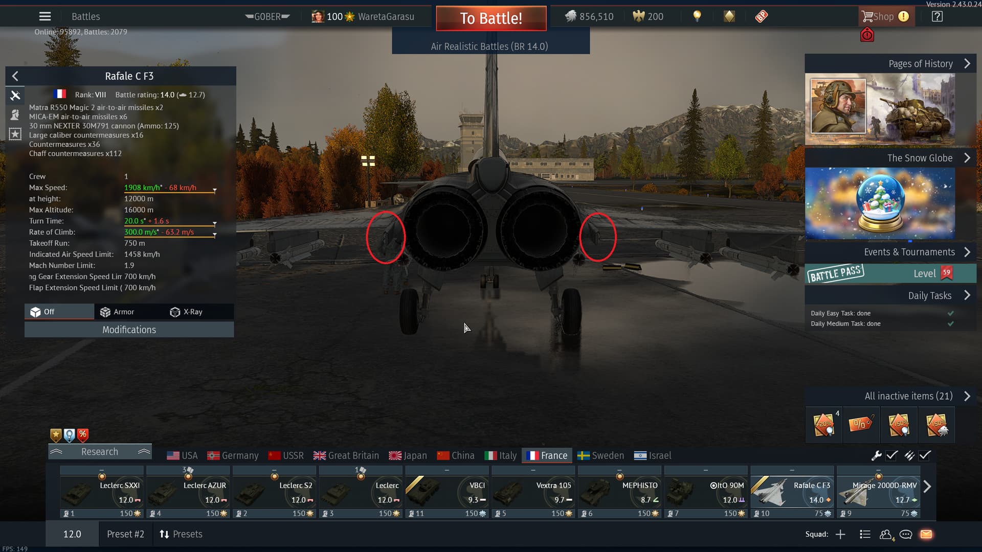 Dassault Rafale - Variants, Characteristics, Armament and Performance ...