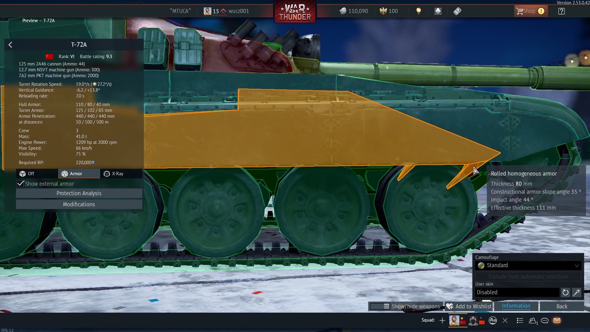 ZTZ99a should have at least 80mm thick side armor - General Discussion - War Thunder — official ...