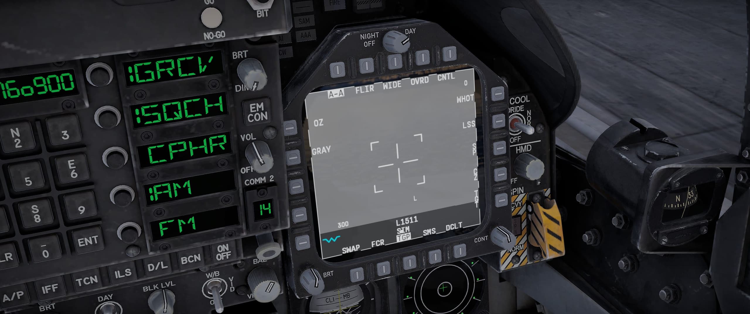 Eurofighter Typhoon Cockpit Colours