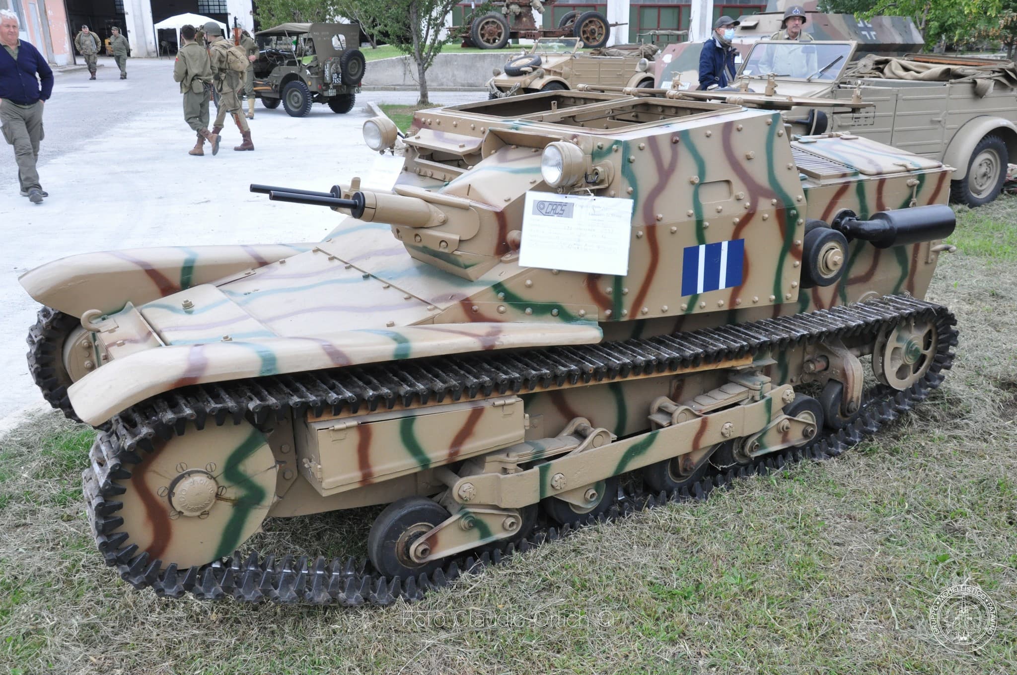 Camouflage for the L3/33 CC of the CRSC Onlus (2020) - Skins - War ...