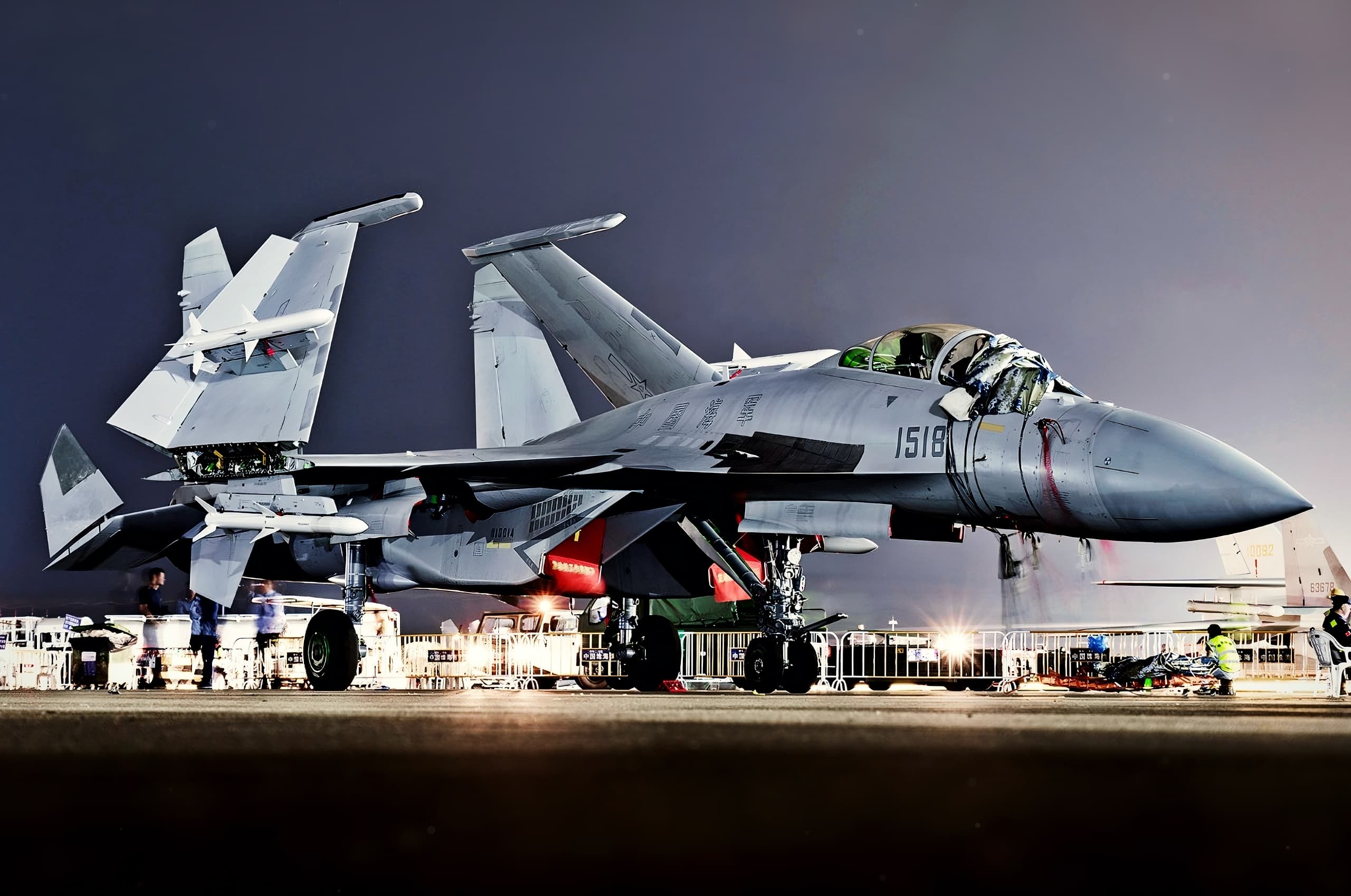Shenyang J-15T (AL-31F-3) - The Early Great White Shark - Aircraft ...