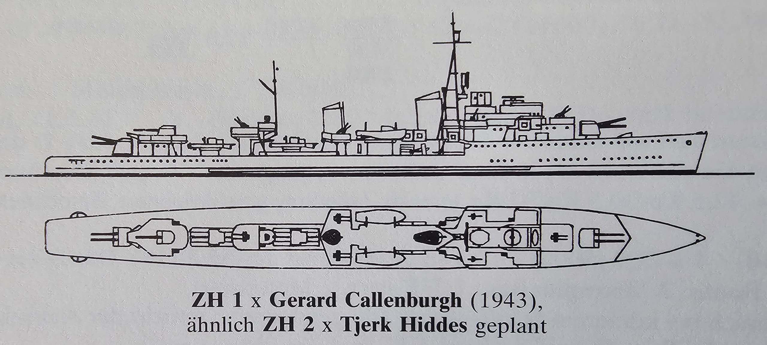 Gerard Callenburgh-class destroyer, ZH 1 (1942) - Naval - War Thunder ...