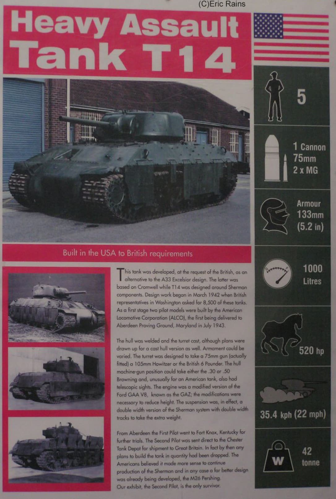 T14 Assault Tank - America’s Heavy for Britain’s War - Ground - War ...