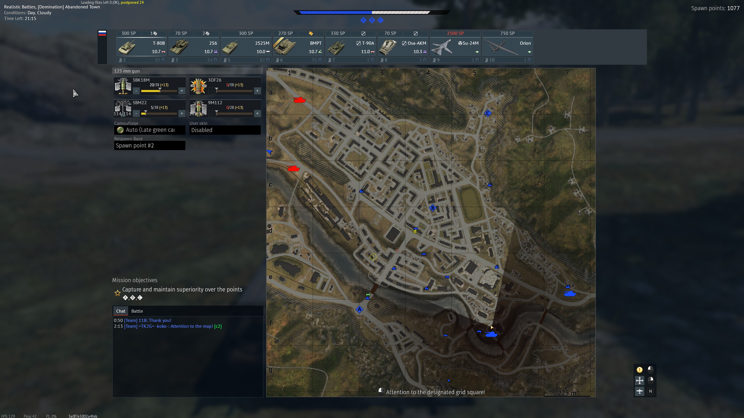 Gaijin you ruin every match because my ammo changes from apfsds to heat ...